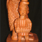 Fakeye Shango and Oya - grains of africa